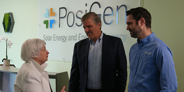 PosiGen Hosts Treasury Secretary Janet Yellen in the New Orleans Area